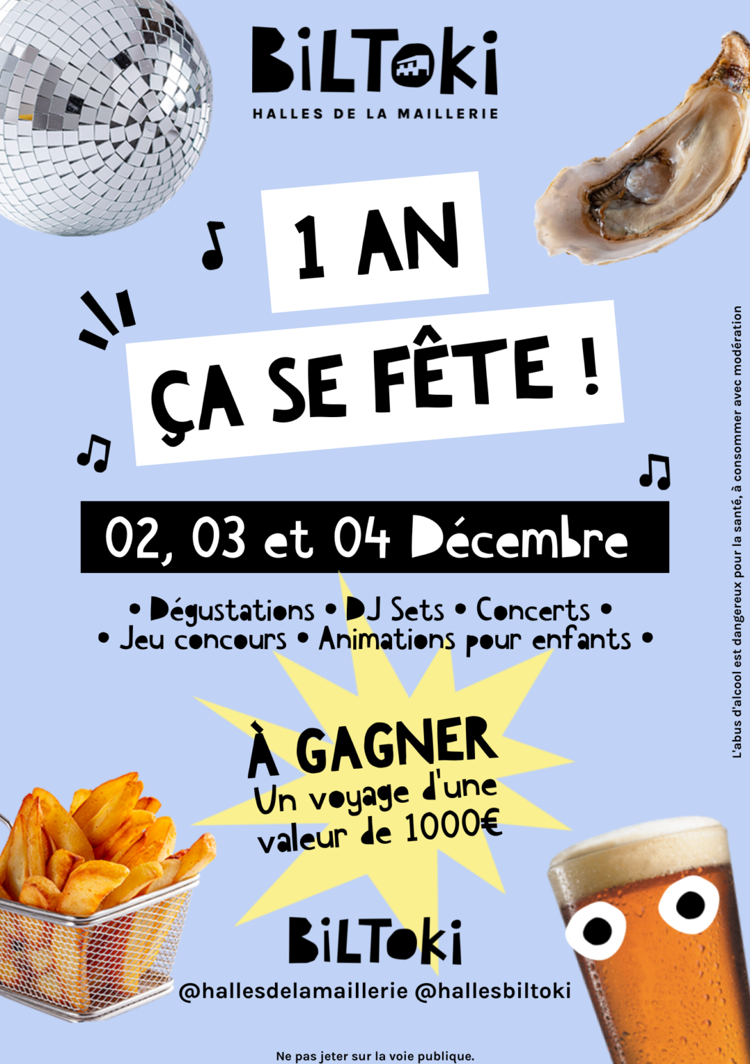 Les Halles Biltoki fêtent leur anniversaire ! - Le Chti
